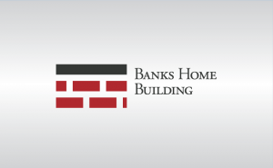 Banks Home Building Logo Design | Huebris